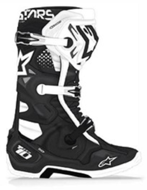 Alpinestars > Tech 10 > ALPINESTARS Boots TECH 10 BK/WH - Van Dijck