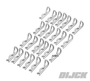 Remmen > BOLT Brembo Style Brake Pin Clip 25pcs - Van Dijck MX