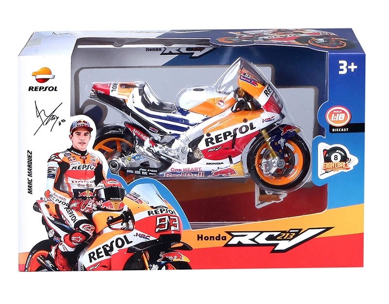 Kinder Specials > MAISTO HONDA REPSOL Toy Model 1:18 - Van Dijck