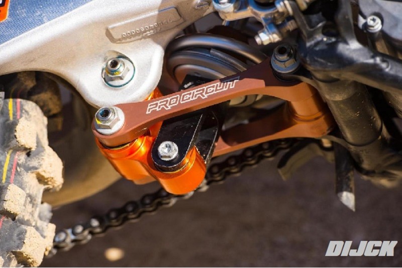 Onderdelen > PRO CIRCUIT Links System KTM/HVA 16-22 - Van Dijck