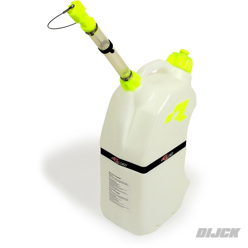Benzinekan / Jerrycan > RACETECH Fuel Can Clear/Yellow 15 Liter - Van D