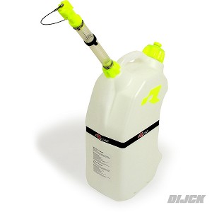 Benzinekan / Jerrycan > RACETECH Fuel Can Clear/Yellow 15 Liter - Van D