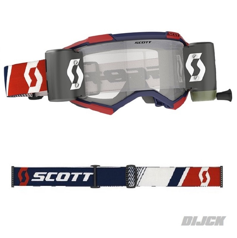 Goggles > SCOTT Goggle Fury WFS R/O Red/Blue - Van Dijck