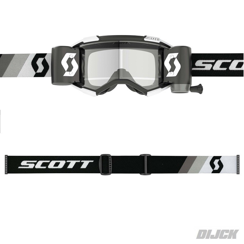 Brillen / Goggles > SCOTT Goggle Fury WFS R/O Black - Van Dijck MX